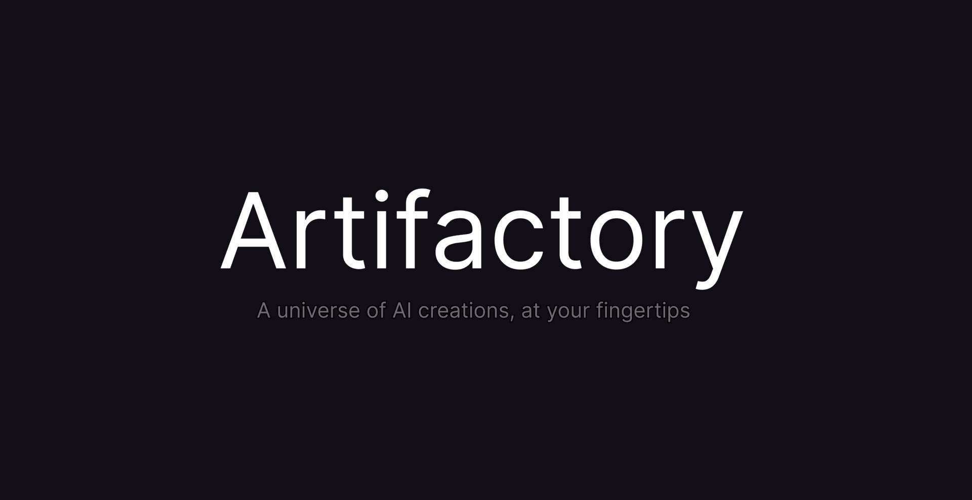 Discover AI Artifacts | Artifactory